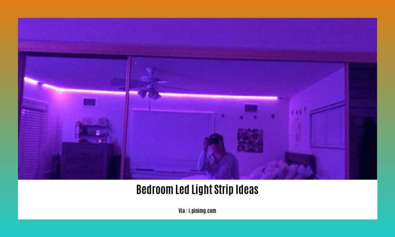 Transform Your Bedroom Into a Stellar Retreat With These Bedroom LED ...