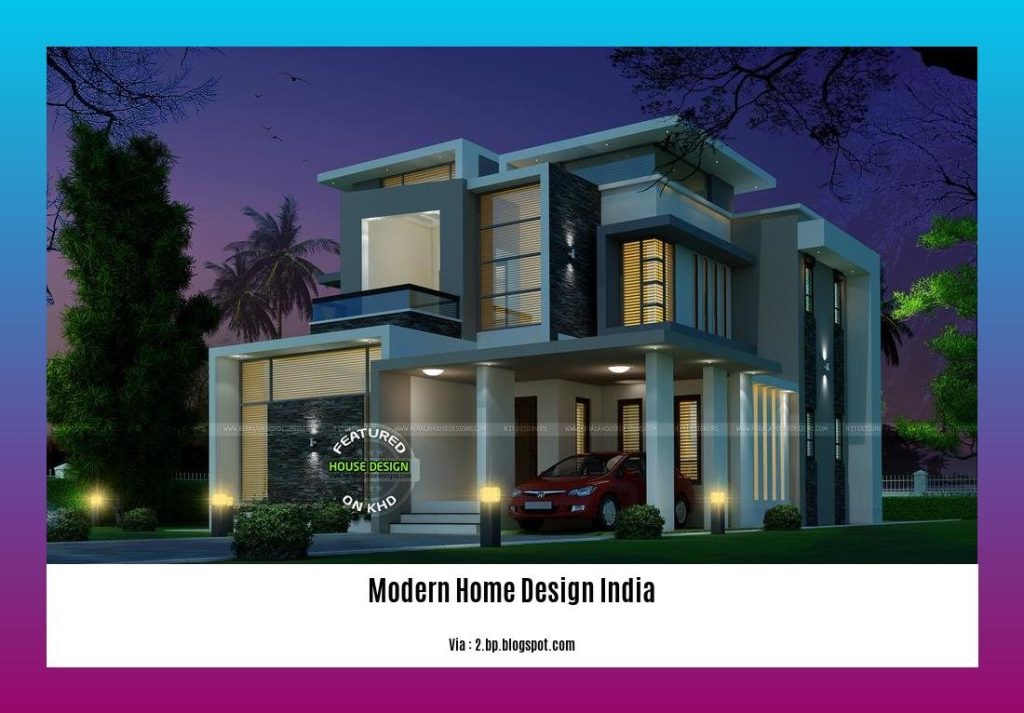 Innovative Modern Home Design in India: Blending Contemporary ...