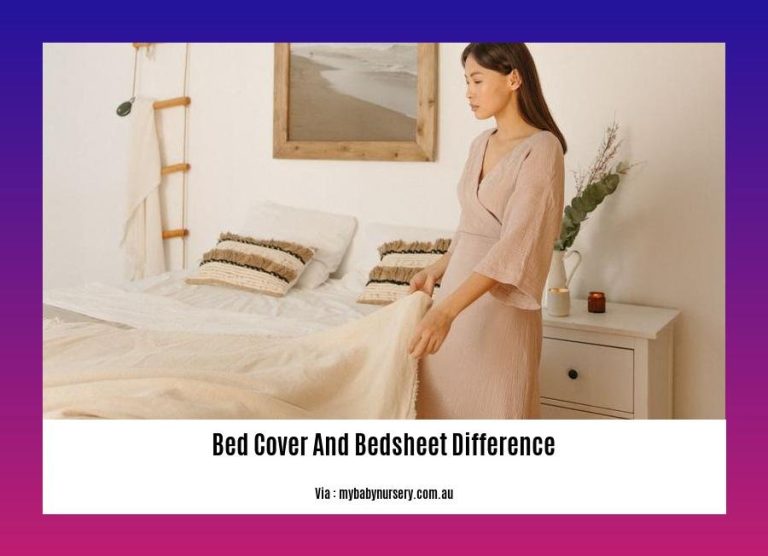 Understanding the Bed Cover and Bedsheet Difference: Choosing the ...