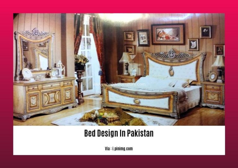 Exploring the Exquisite Charm of Bed Design in Pakistan: A Journey into ...