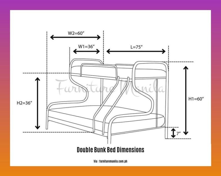 Maximizing Space: Expert Insights on Double Bunk Bed Dimensions for ...