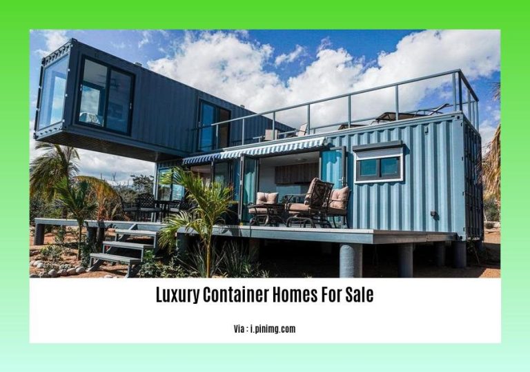 Discover the Extravagance of Luxury Container Homes for Sale: A Blend ...