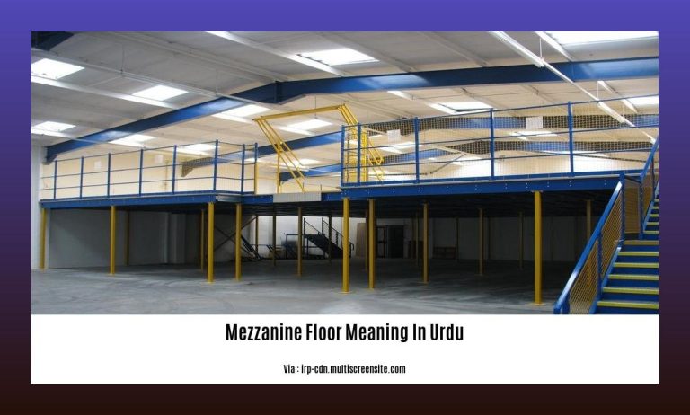 Understanding the Significance of Mezzanine Floor Meaning in Urdu ...