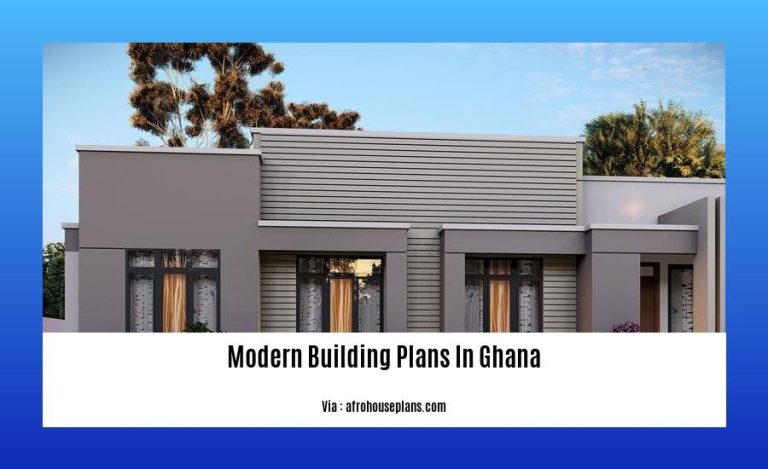 Modern Building Plans in Ghana: A Catalyst for Urban Transformation ...