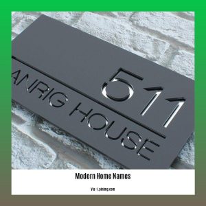 Unveiling Modern Home Names: Reflecting Style and Personality - Wave Sold