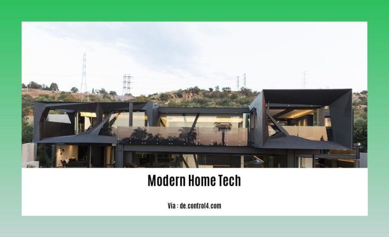 - Modern Home Tech: Unveiling the Cutting-Edge Technologies ...