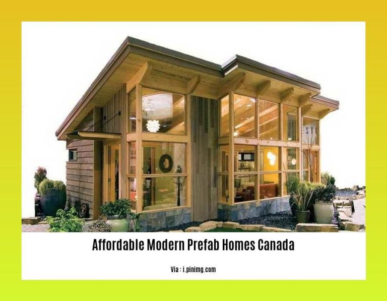 Affordable Modern Prefab Homes Canada: Sustainable Living Made ...