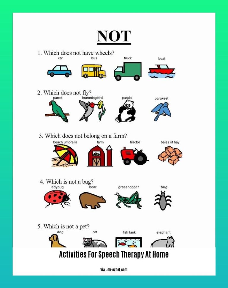 1. Engaging Activities for Speech Therapy at Home: Fun Ways to Improve ...