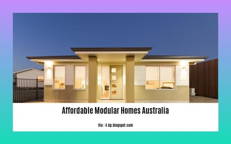 Affordable Modular Homes Australia: A Viable Solution for Addressing ...