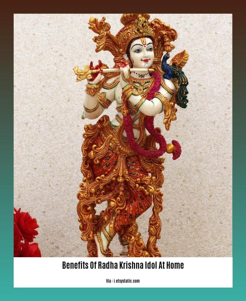 Unveiling the Benefits of Radha Krishna Idol at Home: A Journey of Love ...