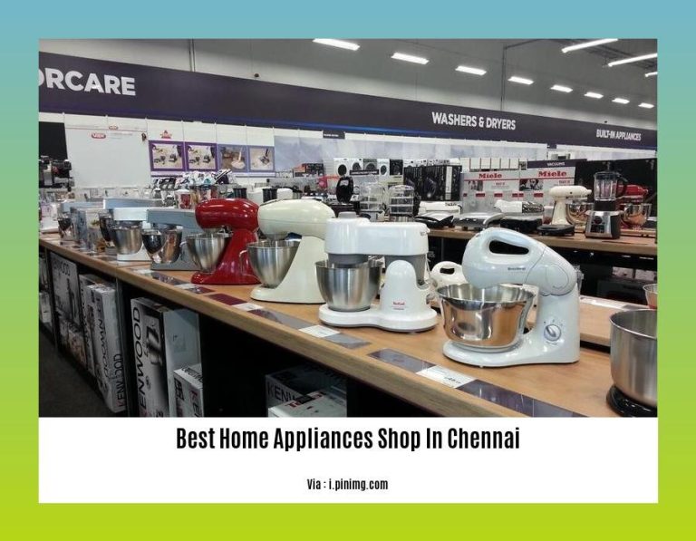 Find the Best Home Appliances Shop in Chennai for Reliable and ...