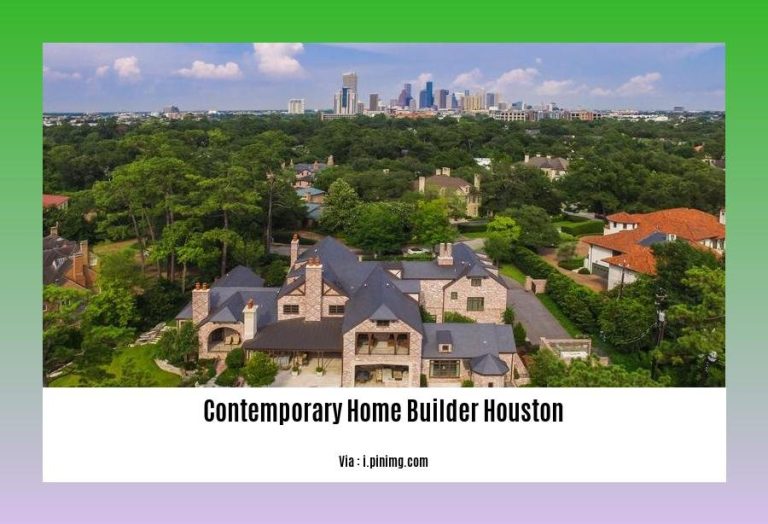 - Contemporary Home Builder Houston: Transforming Architectural Dreams ...