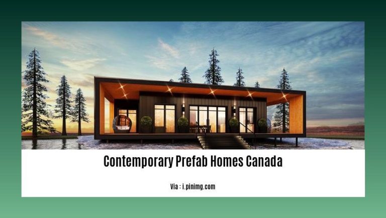 - Contemporary Prefab Homes Canada: A Paradigm Shift in Sustainable ...