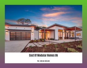 - Cost of Modular Homes UK: A Comprehensive Guide for Prospective ...