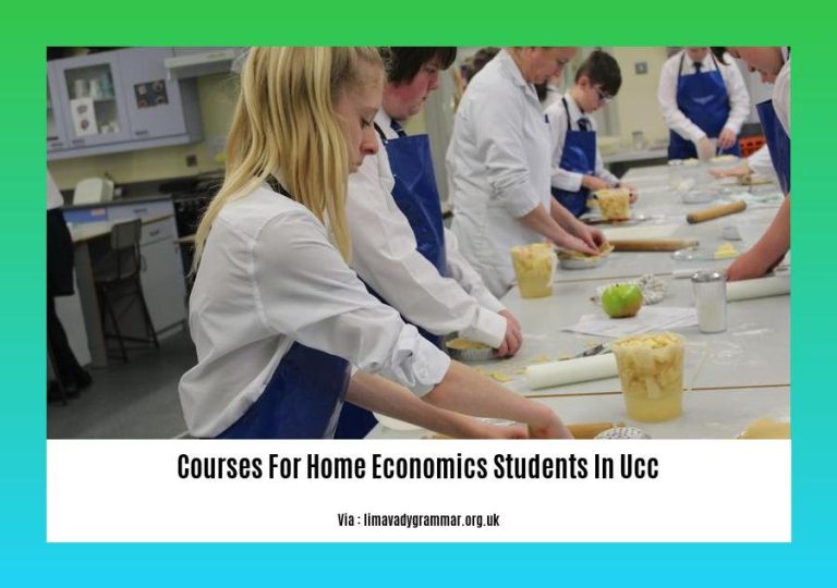 Courses for Home Economics Students in UCC: Nurturing Excellence in ...