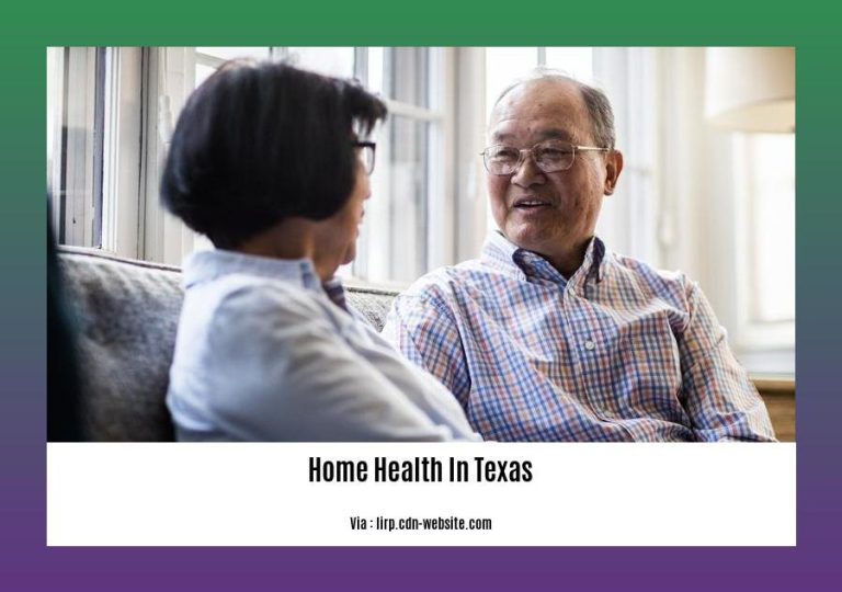 Home Health in Texas: Empowering Individuals to Thrive in Their Own ...
