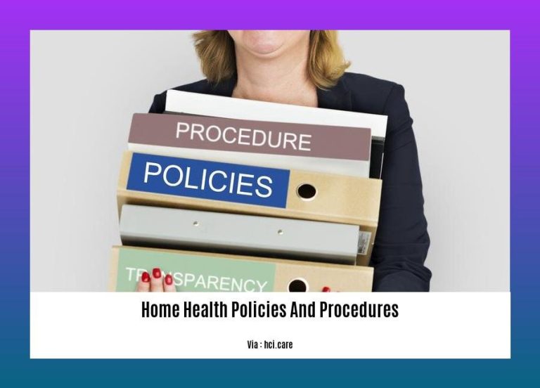 - Establishing Comprehensive Home Health Policies and Procedures for ...