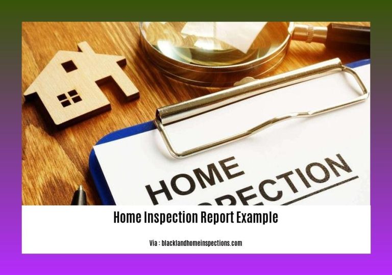 Comprehensive Home Inspection Report Example: Providing Detailed ...