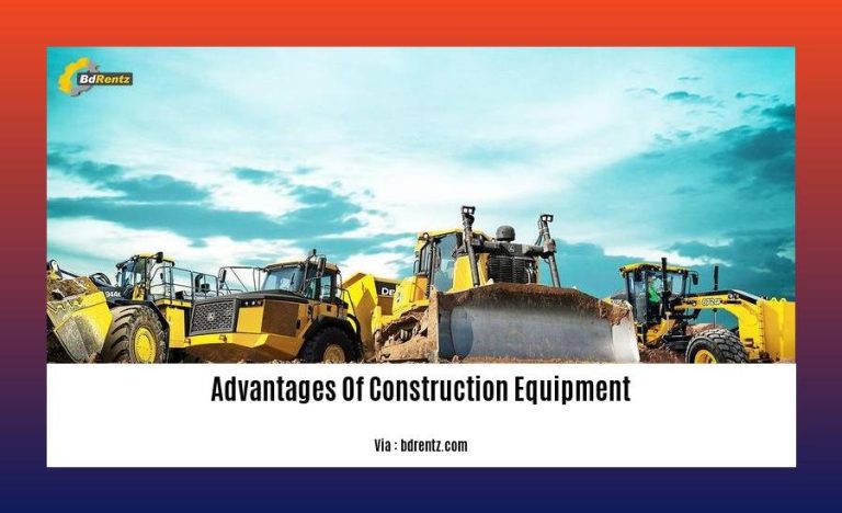 - The Advantages of Construction Equipment: A Guide to Improving ...