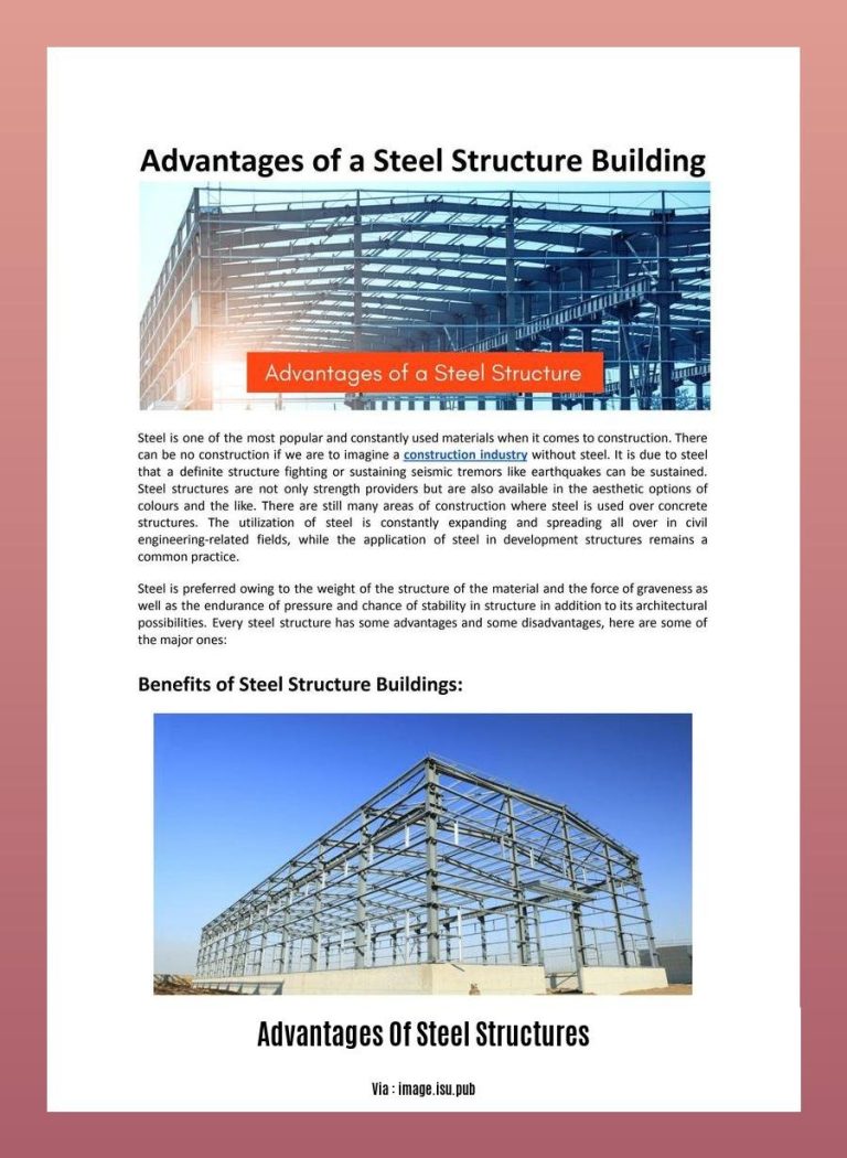 Unlocking the Advantages of Steel Structures: A Comprehensive Guide ...