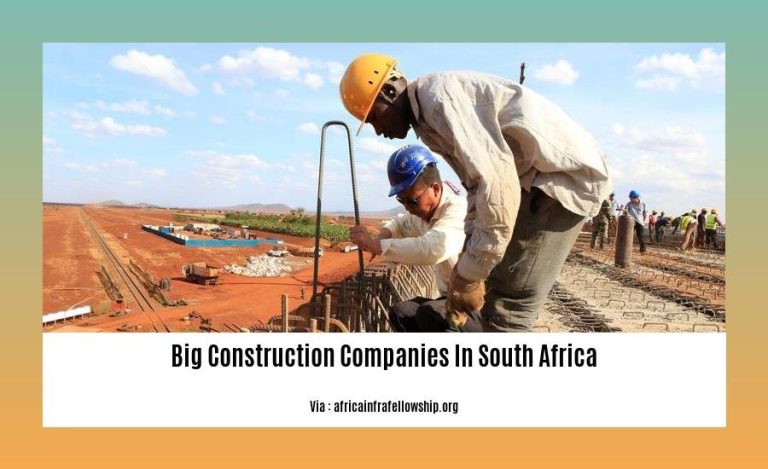 - Big Construction Companies in South Africa: Shaping the Future of ...