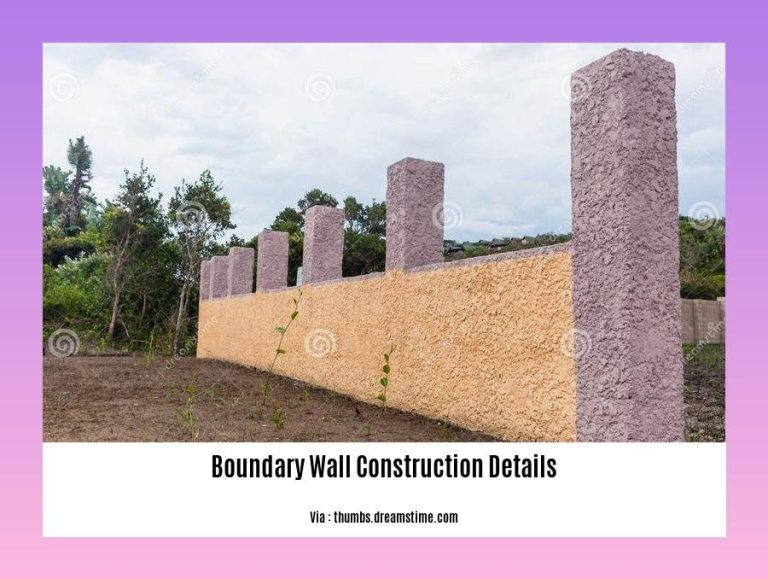 - The Ultimate Guide to Boundary Wall Construction Details - Wave Sold