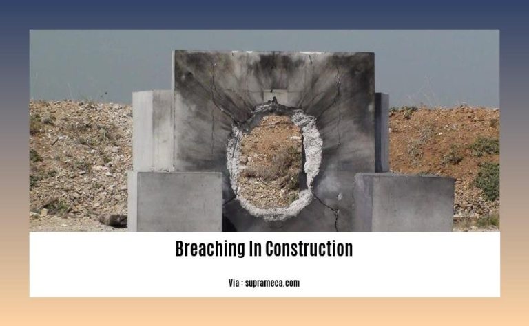 - Masterful Execution of Breaching in Construction Projects - Wave Sold