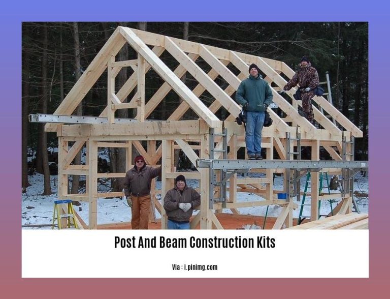 Discover the World of Post and Beam Construction Kits - Wave Sold