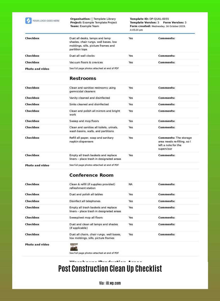 The Ultimate Post Construction Clean Up Checklist Wave Sold The Ultimate Post Construction Clean Up Checklist Wave Sold