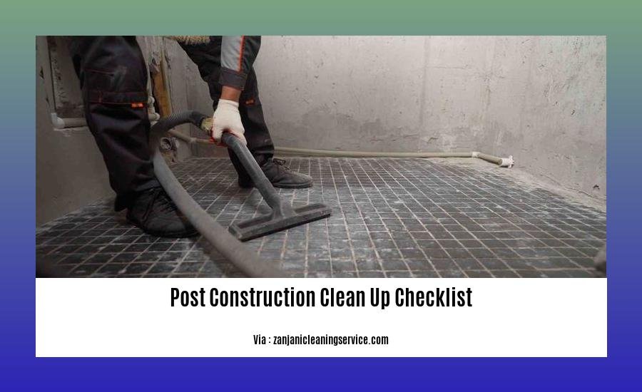 The Ultimate Post Construction Clean Up Checklist Wave Sold The Ultimate Post Construction Clean Up Checklist Wave Sold