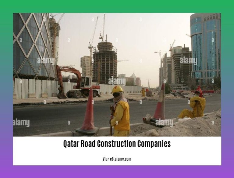 Top Qatar Road Construction Companies Driving Infrastructure ...