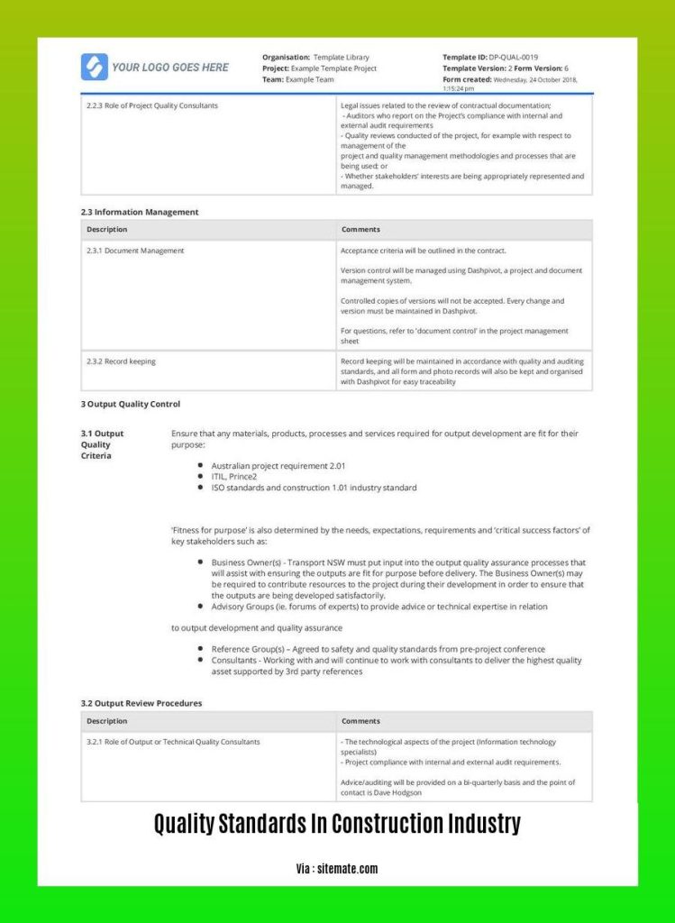 Enhancing Quality Standards in the Construction Industry: Expertise and ...
