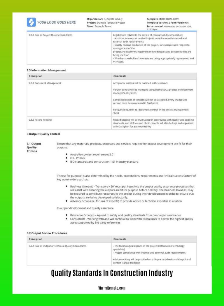 Enhancing Quality Standards in the Construction Industry: Expertise and ...