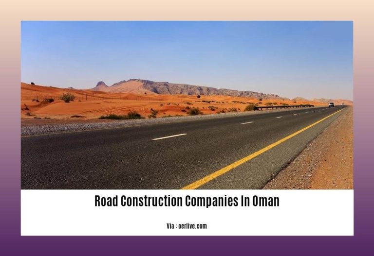 1. Road Construction Companies in Oman: Shaping the Infrastructure ...