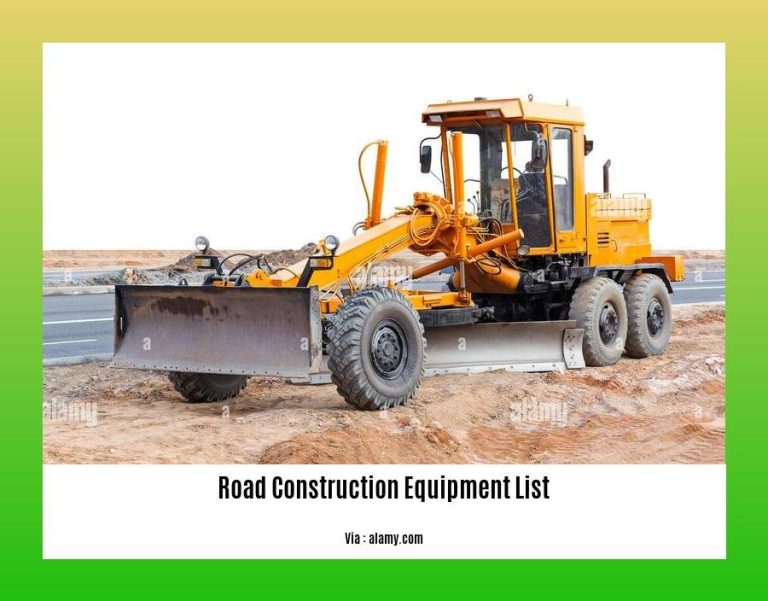 Essential Road Construction Equipment List for Effective Infrastructure ...