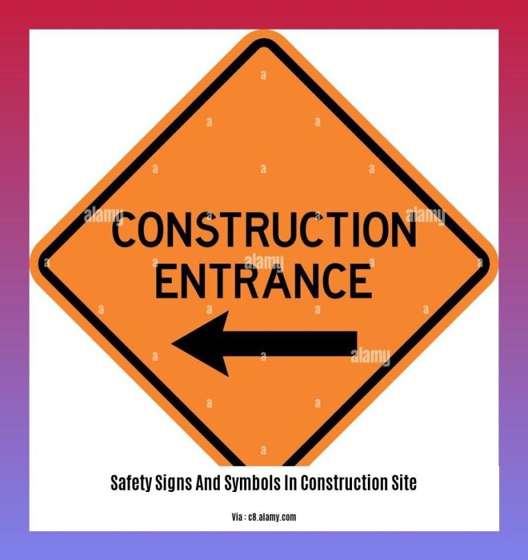 A Comprehensive Guide to Safety Signs and Symbols in Construction Sites ...
