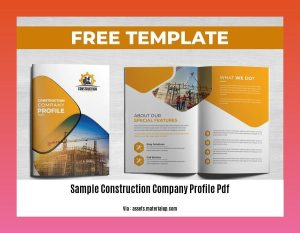 Sample Construction Company Profile PDF: A Guide for Success - Wave Sold