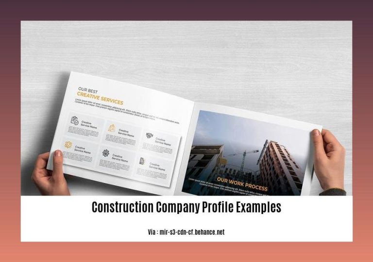 Construction Company Profile Examples: Showcasing Success and ...