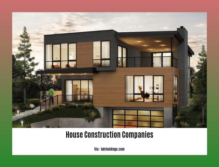 Trusted House Construction Companies: Expertise and Quality in Home ...
