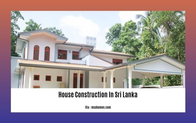 House Construction in Sri Lanka: A Guide to Sustainable, High-Quality ...