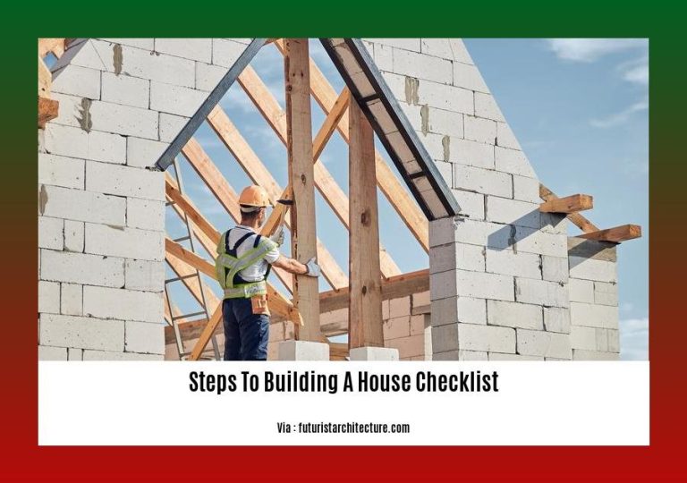 Steps to Building a House Checklist - Wave Sold