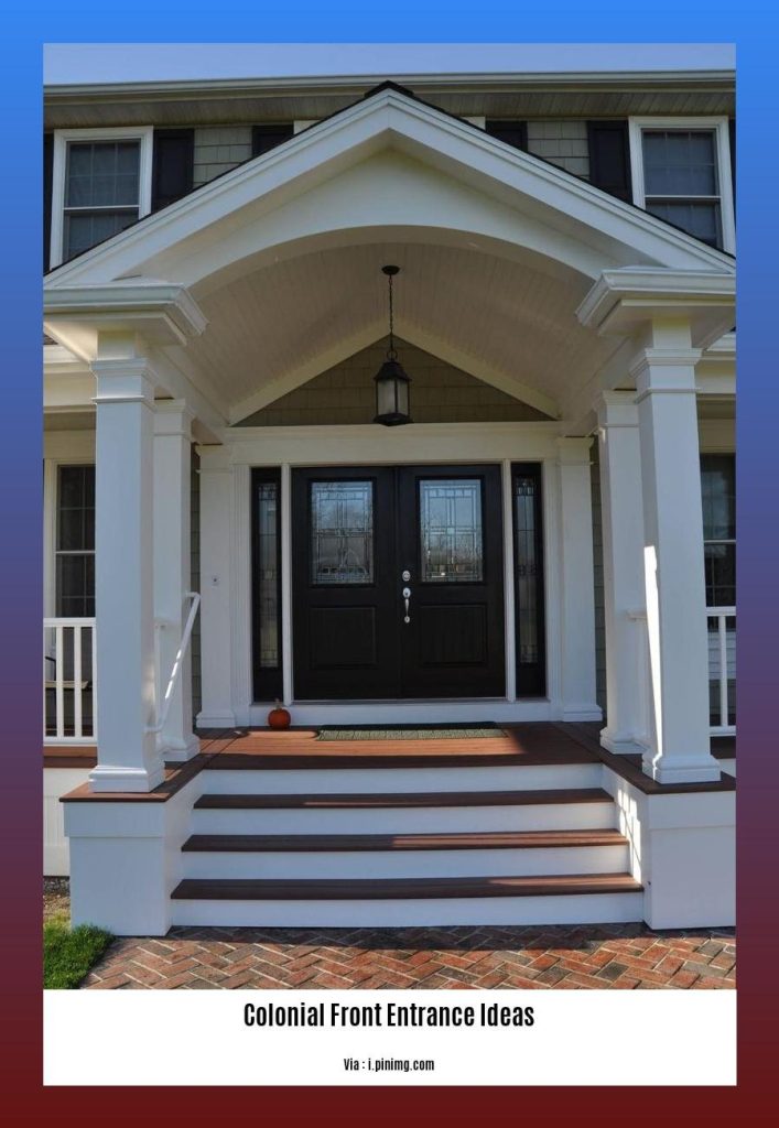 - Captivating Colonial Front Entrance Ideas for a Timeless Appeal ...