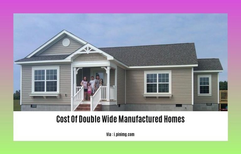 - The Cost of Double Wide Manufactured Homes: A Comprehensive Guide ...