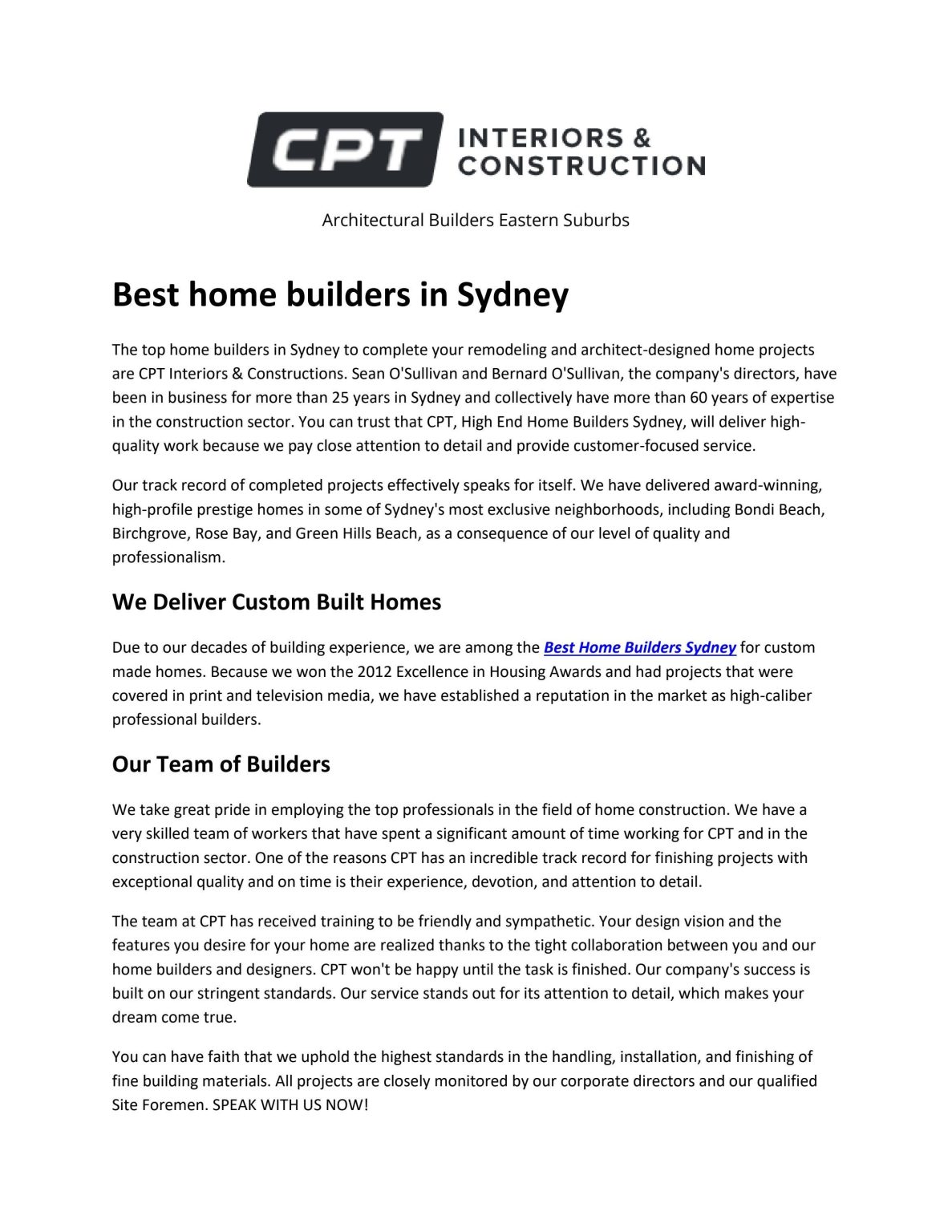 Best Home Builders in Northern California: Building Excellence - Wave Sold