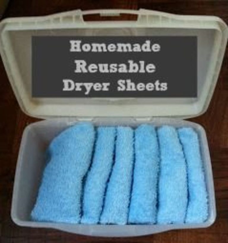 Homemade Dryer Sheets Without Vinegar: A Guide to Eco-Friendly Laundry ...
