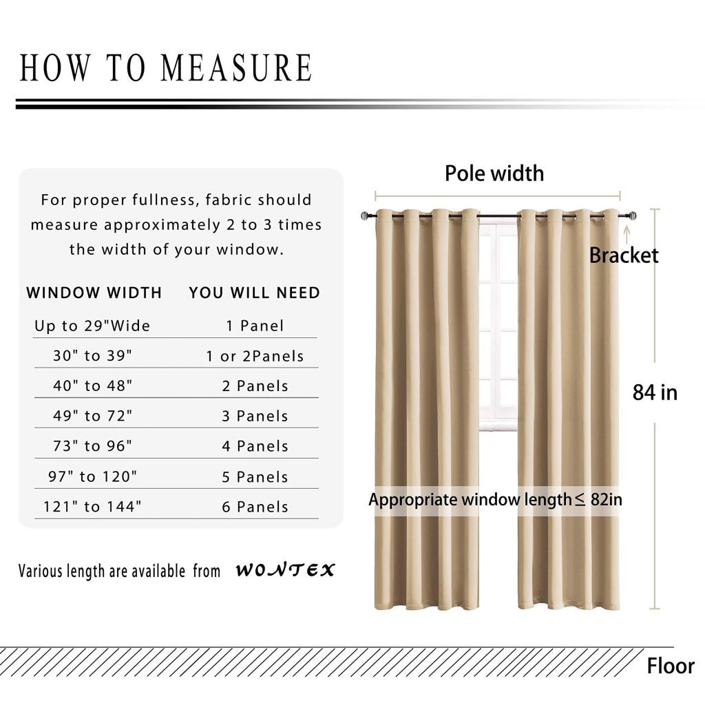 The Ultimate Guide to Choosing the Perfect Curtain Sizes for Your Windows - Wave Sold