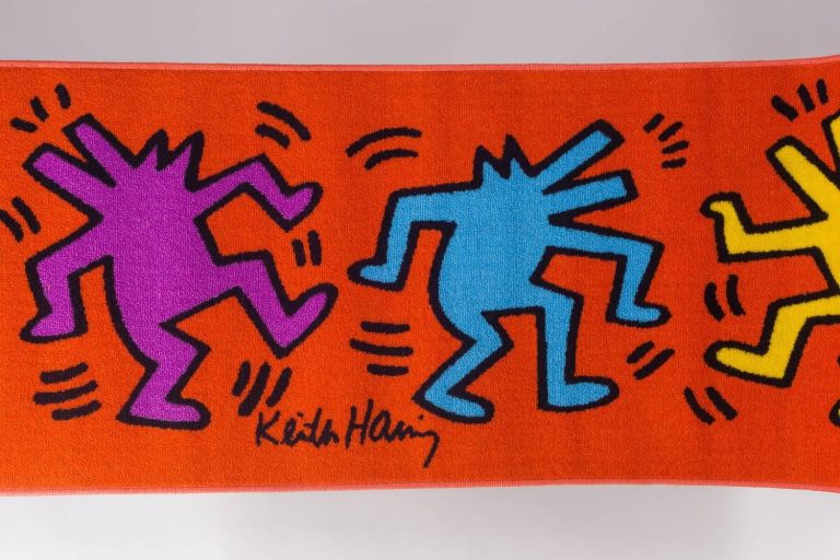 Keith Haring Rugs: Where Pop Art Meets Interior Design - Wave Sold