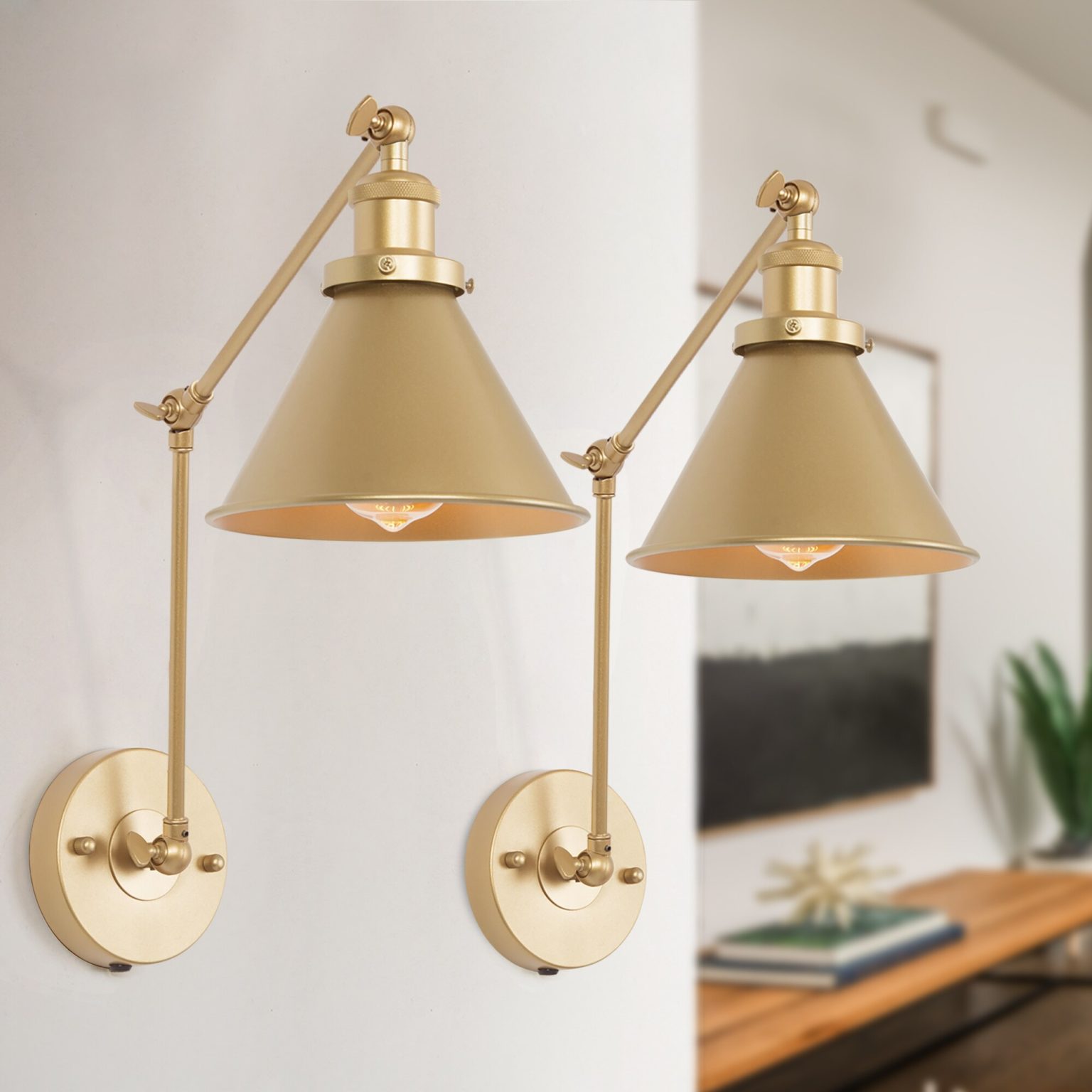 The Best Plug-In Wall Sconces to Upgrade Your Lighting Without the ...