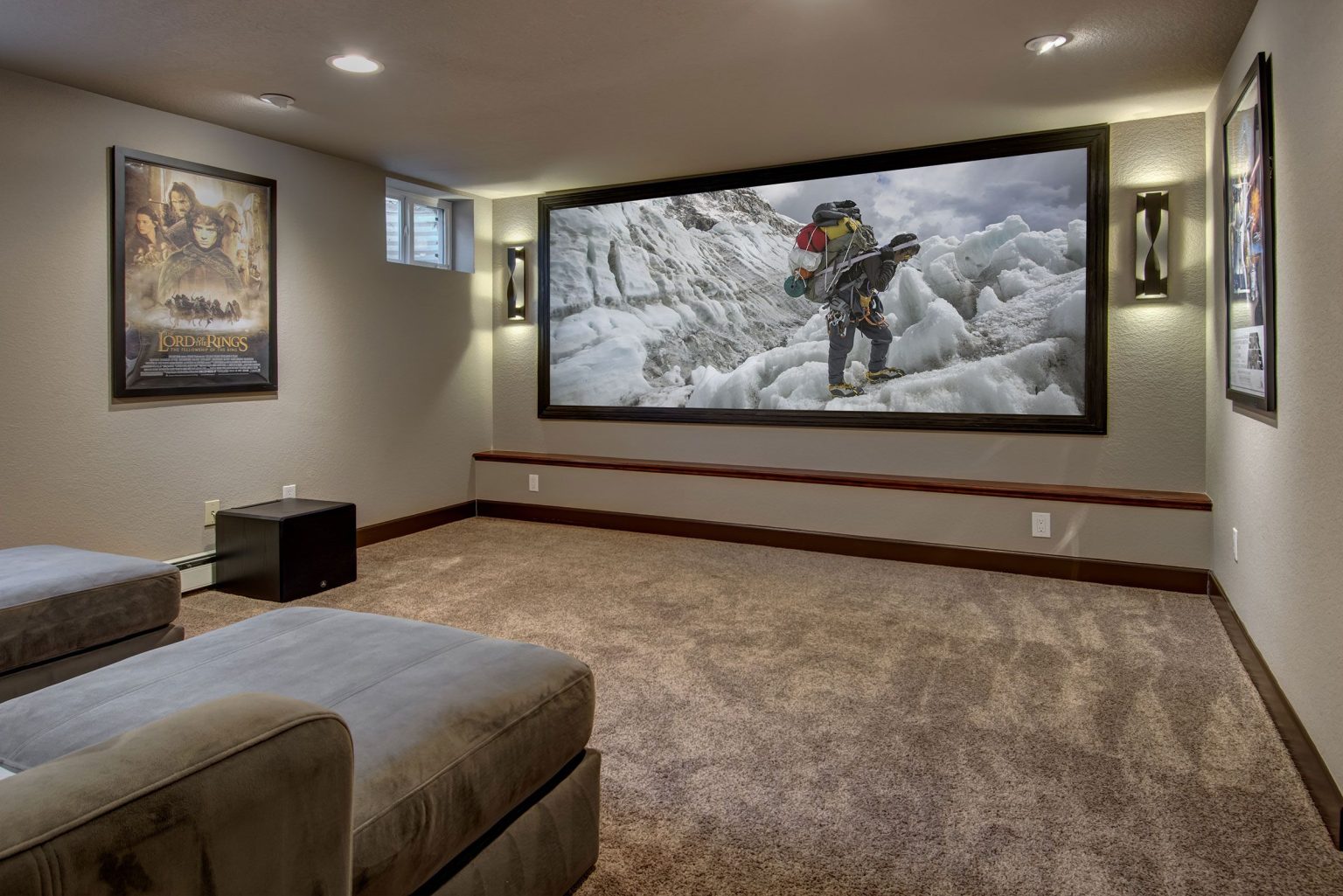 Cozy Cinematic Escape: Small Home Theater Room Design Ideas - Wave Sold