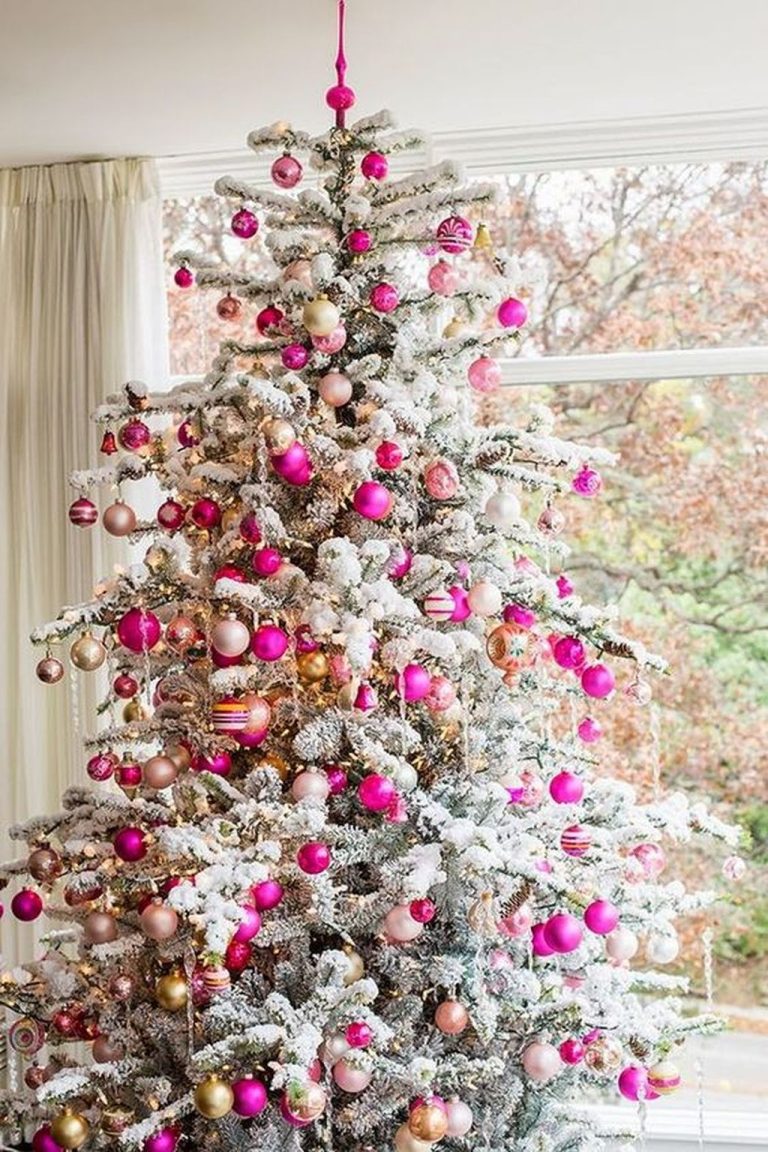 Small Pink Christmas Tree Decorating Ideas: Inspiration for Rosy ...